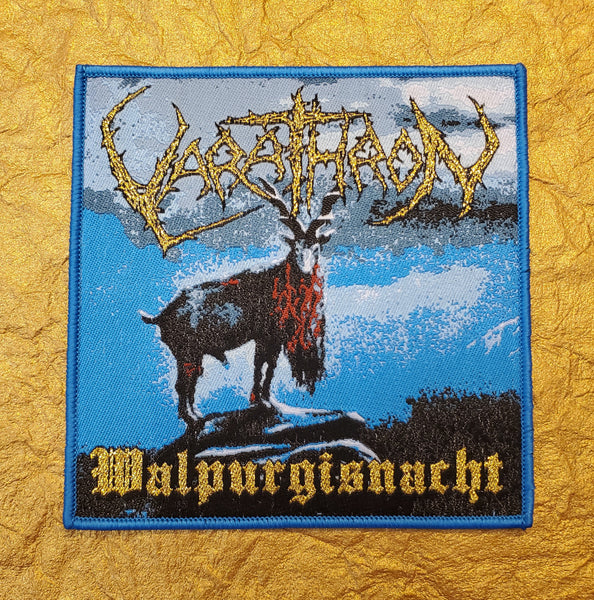 VARATHRON "Walpurgisnacht" Official patch (blue border) – Patch Master Productions