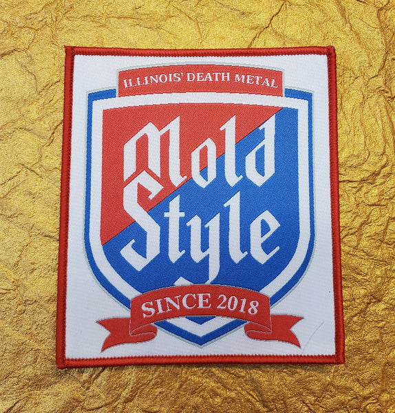 MOLDER "Mold Style" patch (red border) – Patch Master Productions