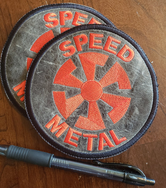 SPEED METAL "Real Leather" patch – Patch Master Productions