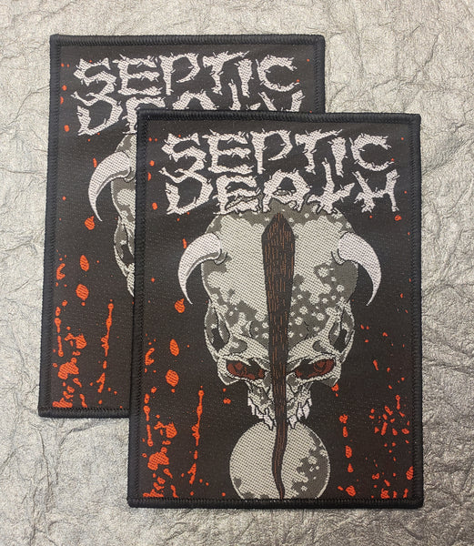 SEPTIC DEATH "Horned Skull" patch – Patch Master Productions
